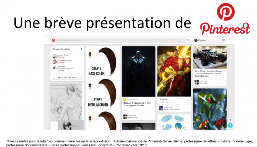 Pinterest – Prof & Doc – Site des document@listes de l'académie de Besançon